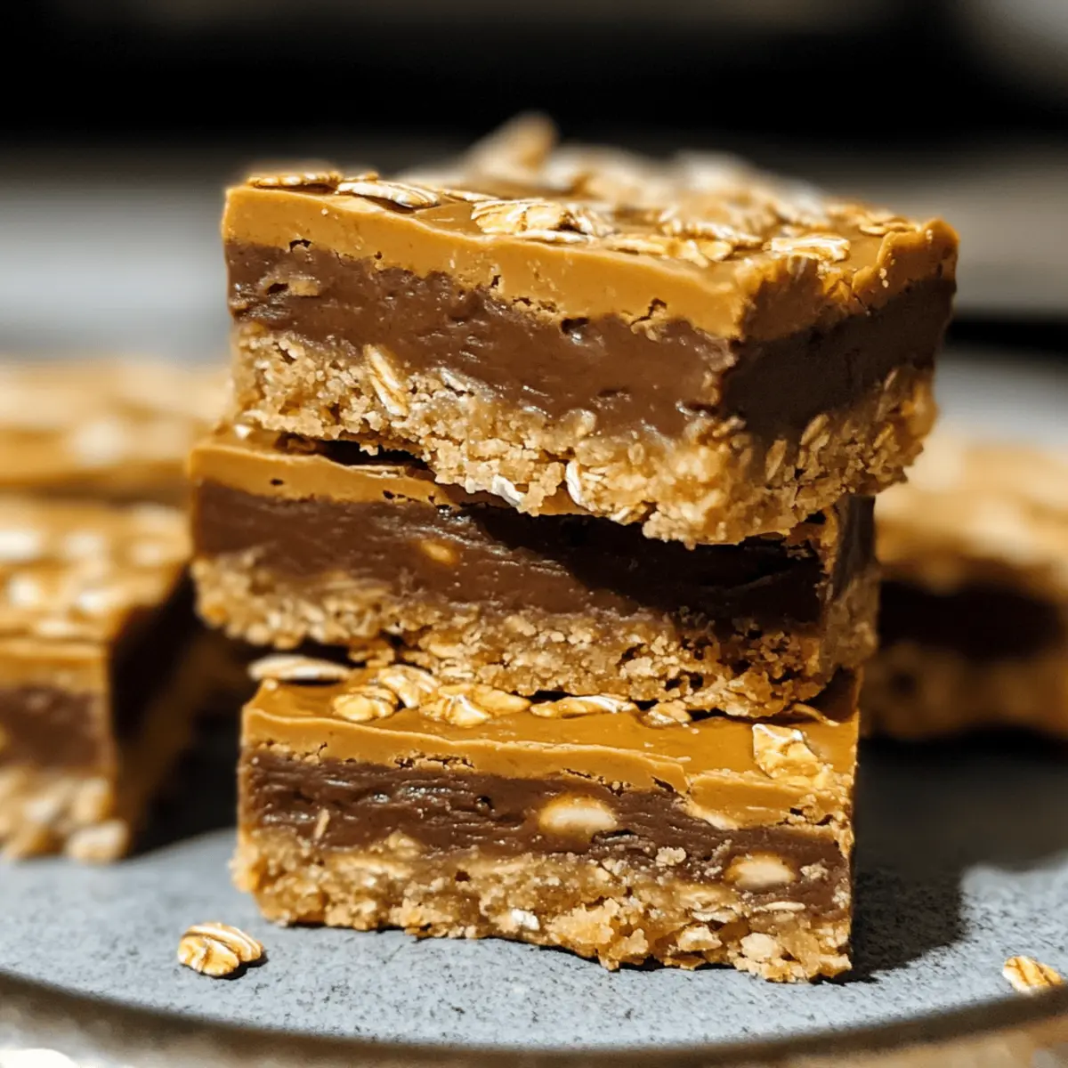Easy Peanut Butter Oat Bars: Irresistible Delicious Snack