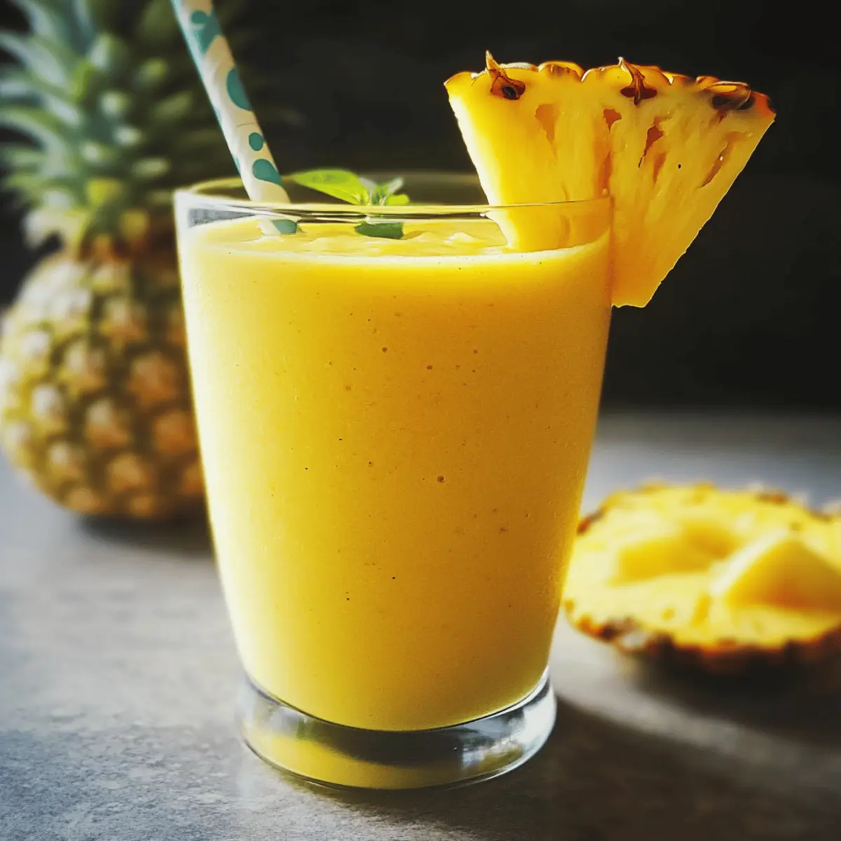 Ultimate Creamy Guilt-Free Pineapple Smoothie Easy Tropical