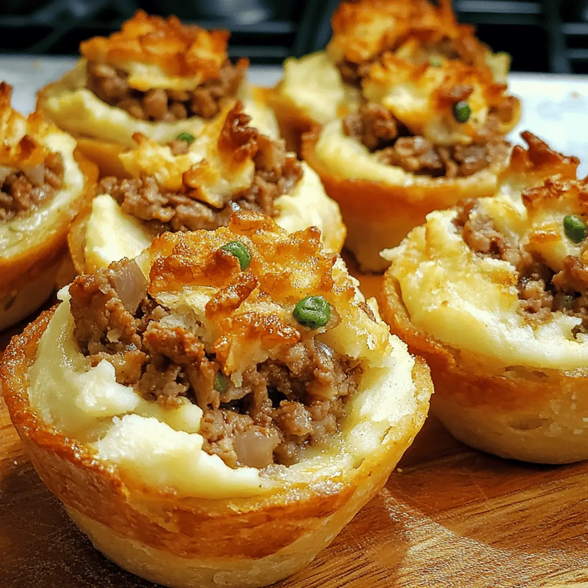 Irresistible Mini Shepherd’s Pie Cups - Easy Crispy Comfort
