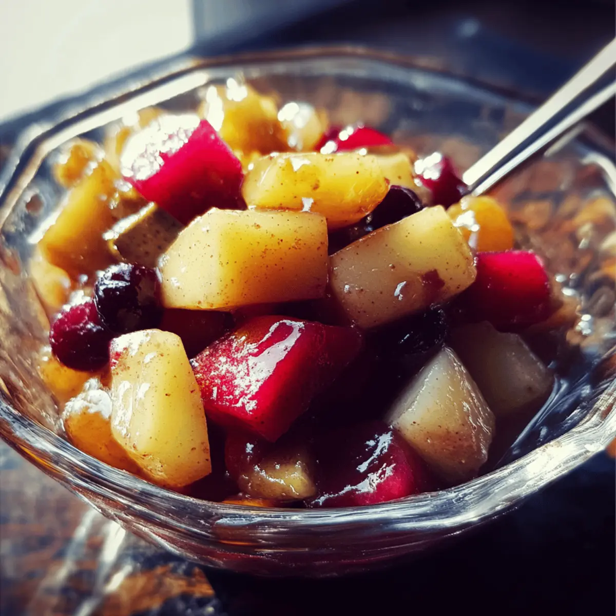 Easy Spiced Winter Fruit Compote: Warm, Comforting & Juicy
