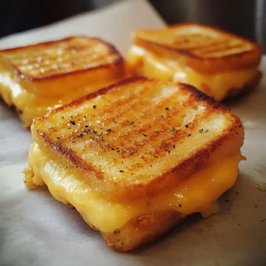 Irresistible Mini Grilled Cheese Squares: Delicious Comfort Bite