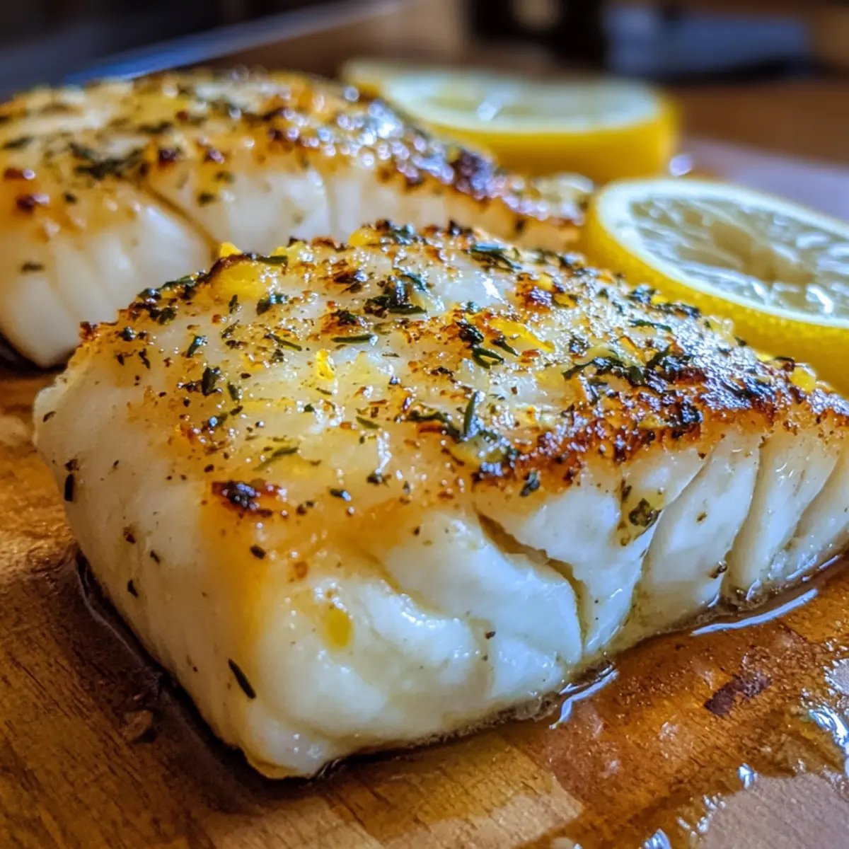 Easy Delicious Oven Baked Lemon Herb Cod
